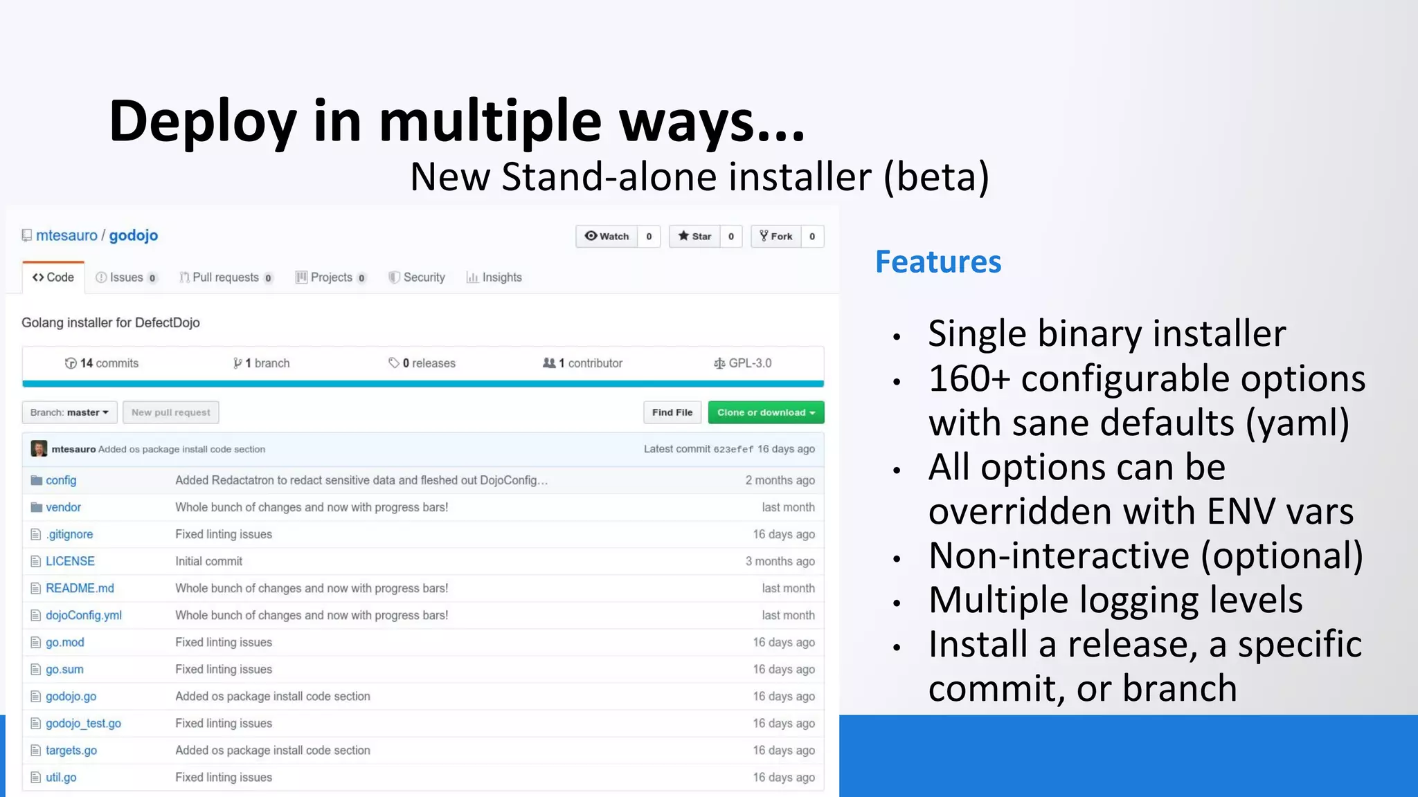 Owasp Defectdojo Open Source Security Sanity Ppt