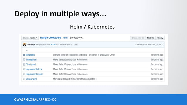 OWASP DefectDojo - Open Source Security Sanity | PPT