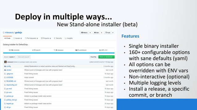 OWASP DefectDojo - Open Source Security Sanity | PPT