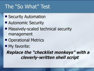 Security Content Automation Protocol and Web Application Security | PPT