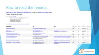 OWASP - Dependency Check | PDF