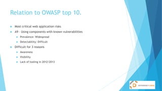 OWASP - Dependency Check | PDF