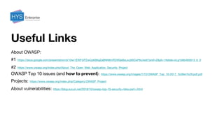 Owasp dependency checker | PPTX