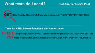 Practical Application of the API Security Top Ten: A Tester's ...