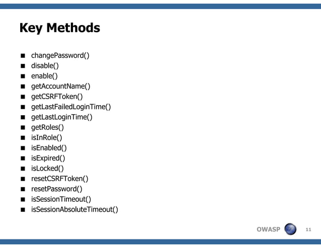 Understanding ESAPI, OWASP Delhi | PDF