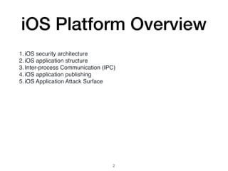 OWASP for iOS | PPT