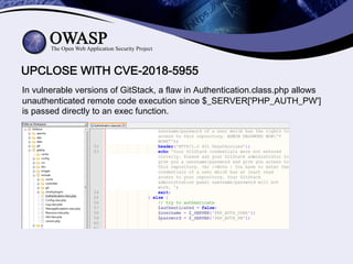 GitStack 0day . Remote code execution - Adam Nurudini | PPT