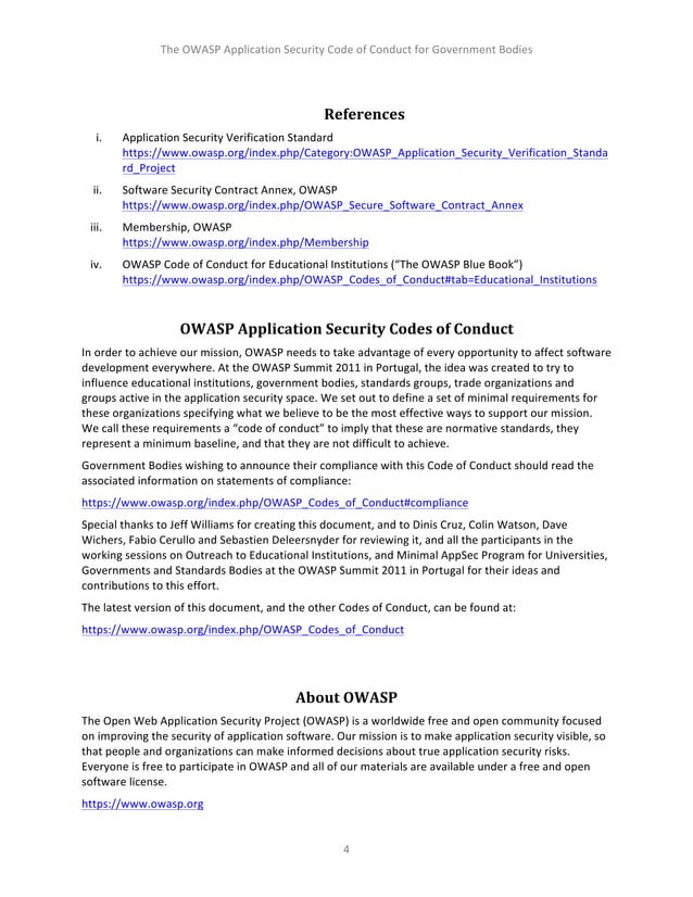 Owasp security green book | PDF