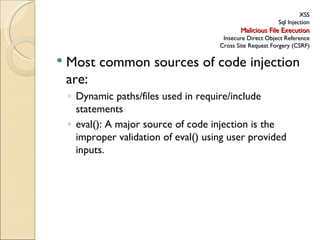 Owasp Hacker Secrets Barcamp | PPT