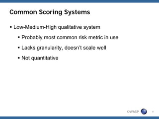 HARM Score: Approaches to Quantitative Risk Analysis for Web ...