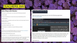 OWASP Juice Shop Reference: How to set up OWASP Juice Shop (reference ...