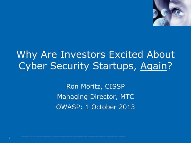 Why Are Investors Excited About Cyber Security Startups, Again? | PPT