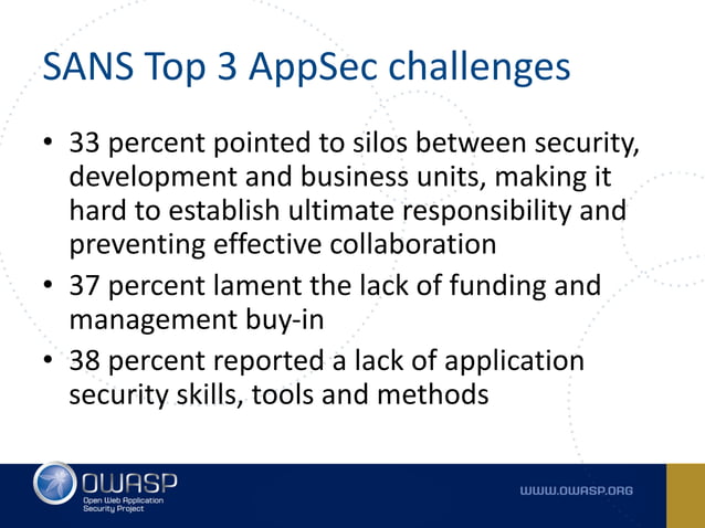 OWASP overview 2017 | PPT