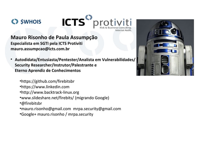 Owasp owtf the offensive (web) testing framework + ptes penetration ...