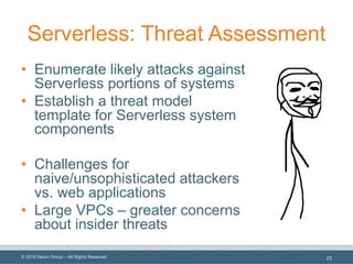 An OWASP SAMM Perspective on Serverless Computing | PPT