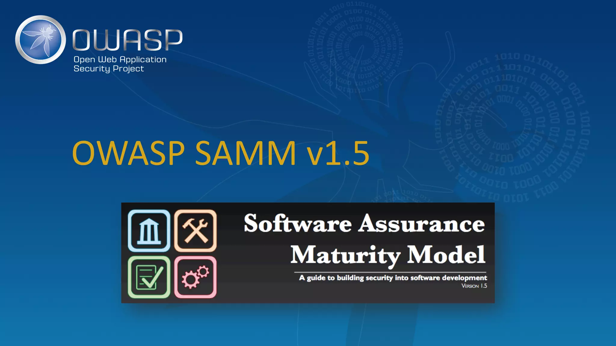 Owasp SAMM v1.5 | PDF