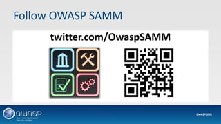 Owasp SAMM v1.5 | PDF