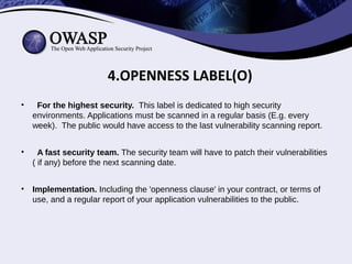 Owasp_Security_Labeling_System | ODP