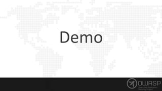 Dependency-Check Ecosystem - OWASP Summit 2017 | PPT