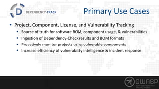 Dependency-Check Ecosystem - OWASP Summit 2017 | PPT