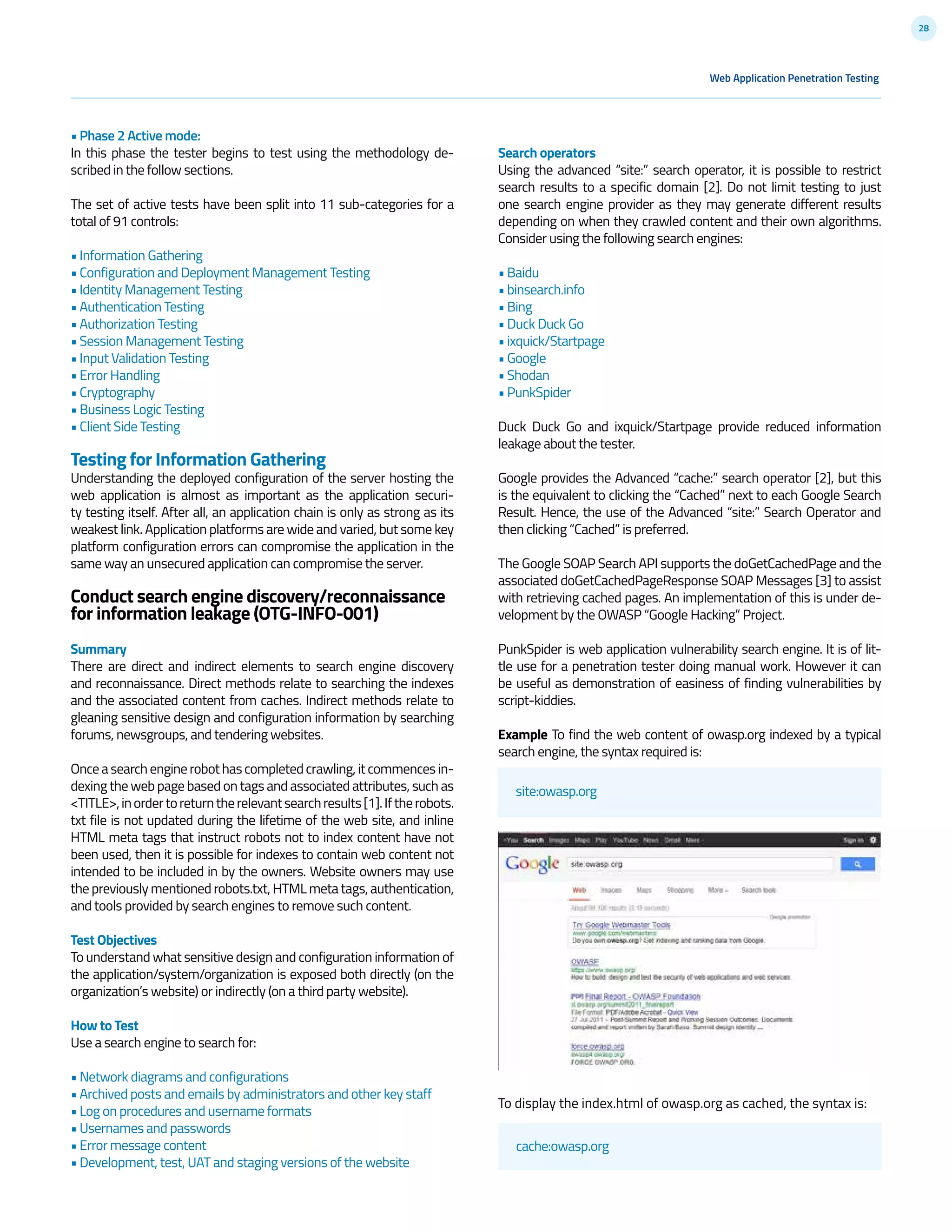 Owasp testing guide_v4 | PDF | Web Development | Internet
