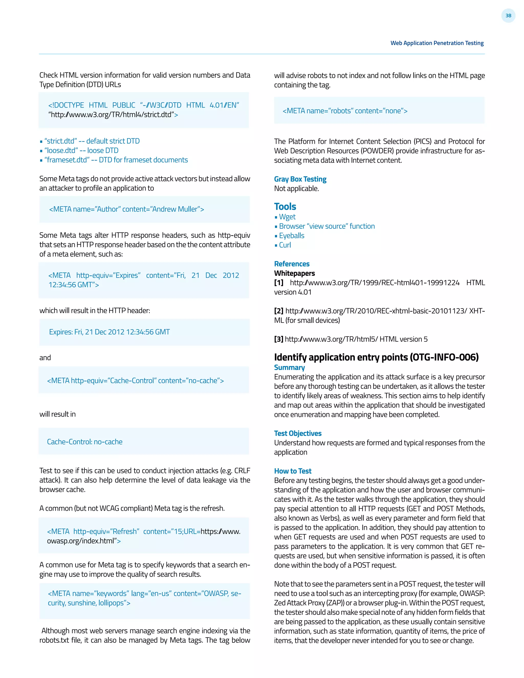 Owasp testing guide_v4 | PDF | Web Development | Internet