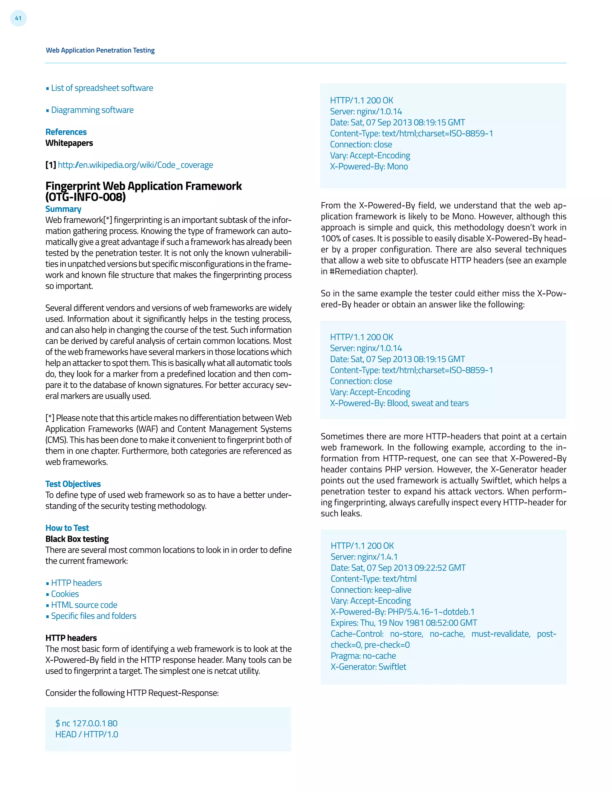 Owasp testing guide_v4 | PDF | Web Development | Internet