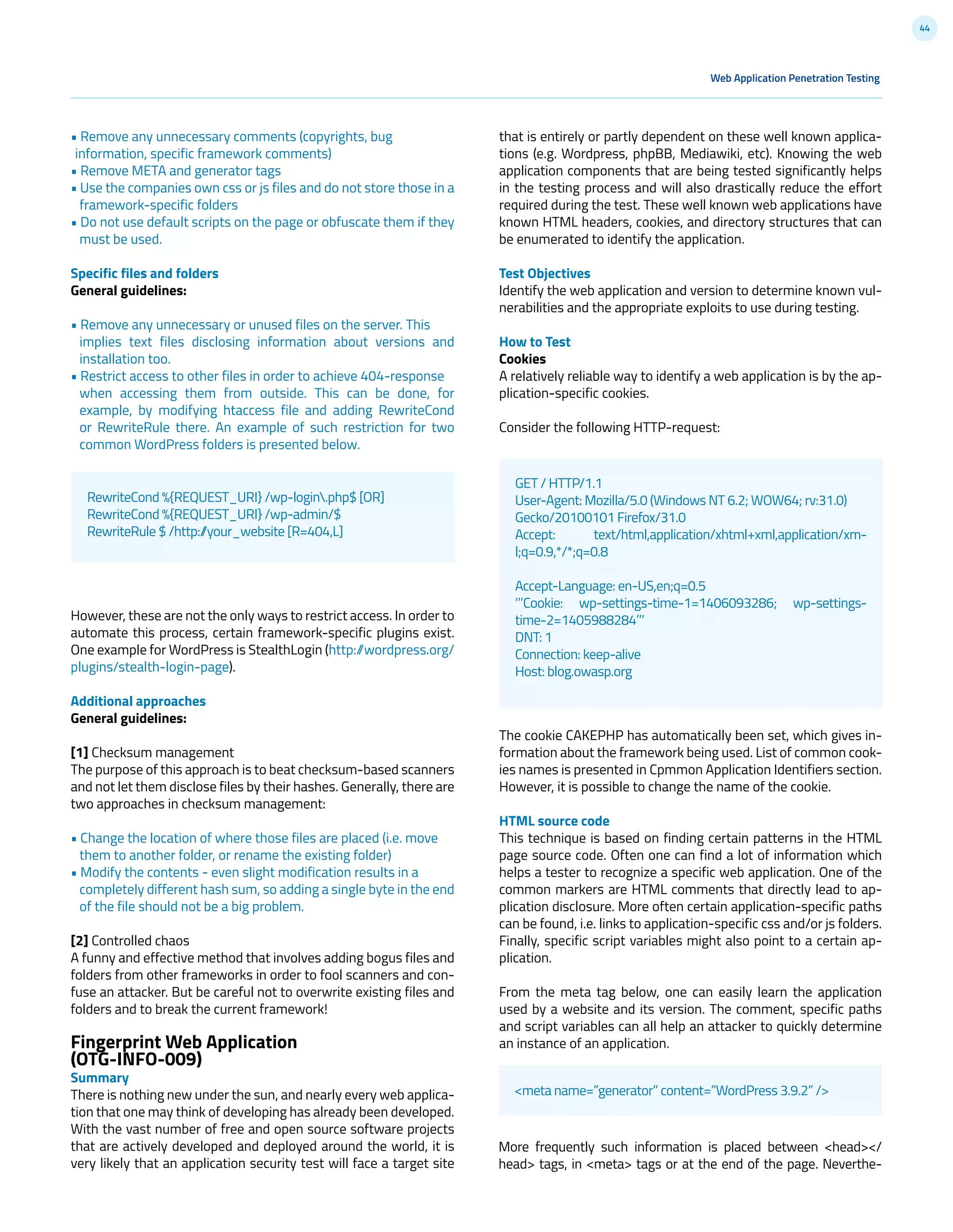 Owasp testing guide_v4 | PDF | Web Development | Internet