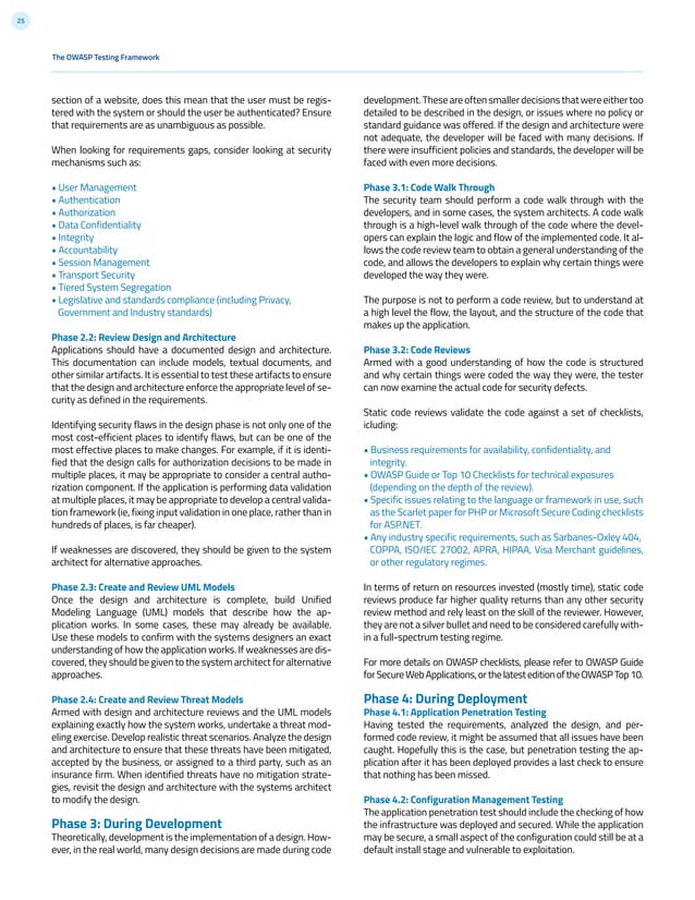 Owasp testing guide_v4 | PDF | Web Development | Internet