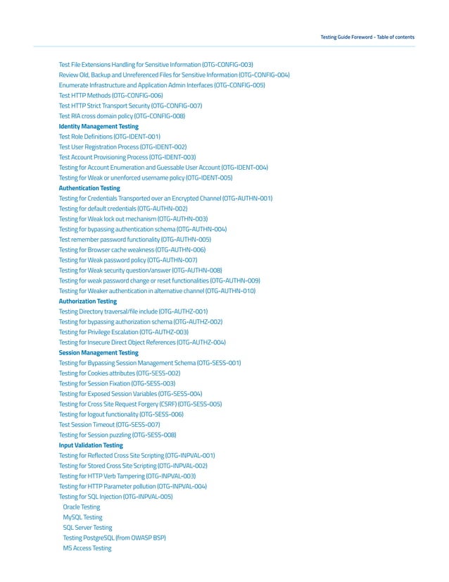 Owasp testing guide_v4 | PDF