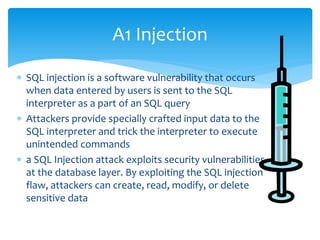 Owasp Top 10-2013 | PPT