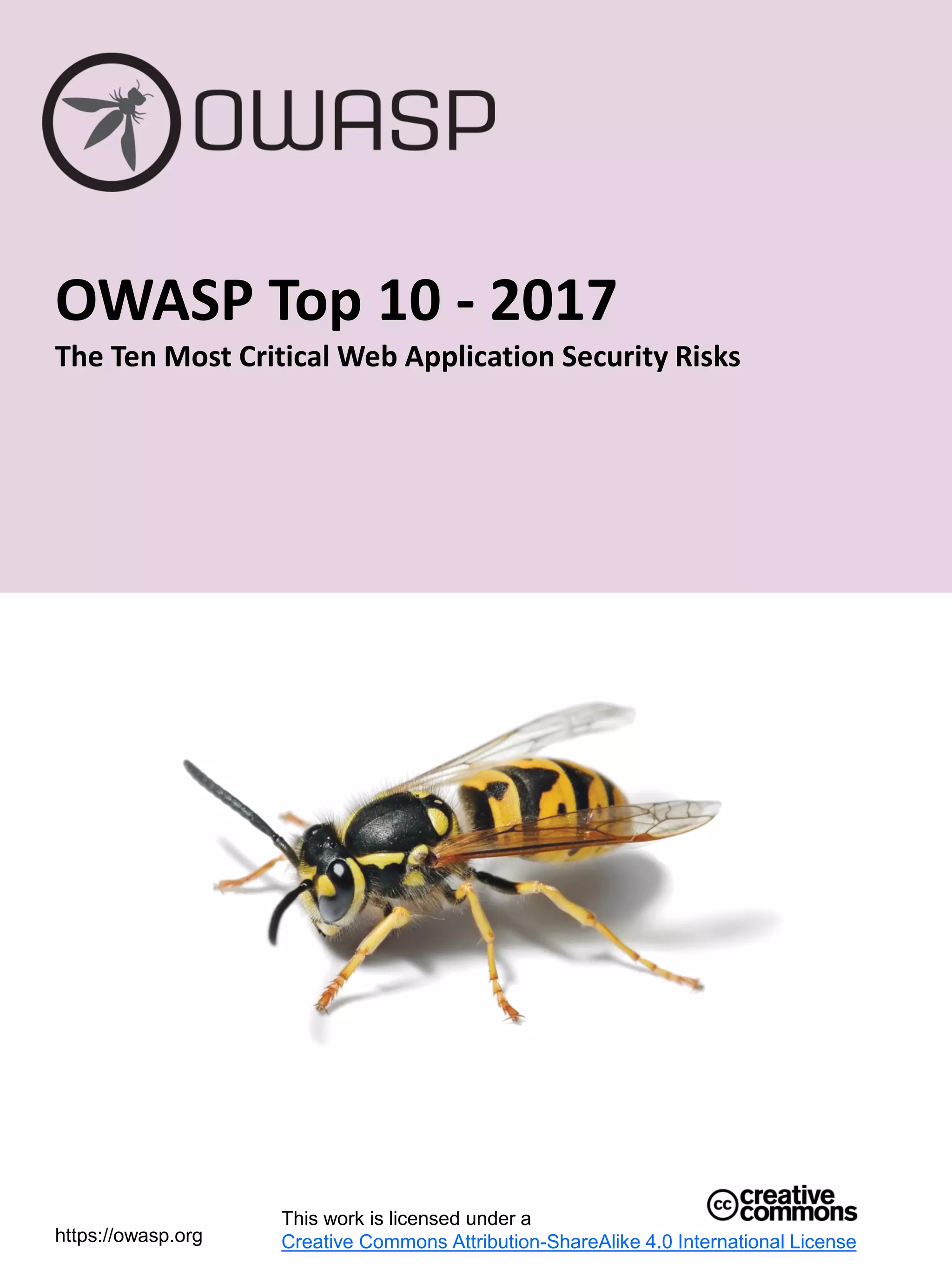 Owasp top 10-2017 | PDF