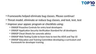 OWASP Top 10.pptx for latest security lapses in applications | PPTX