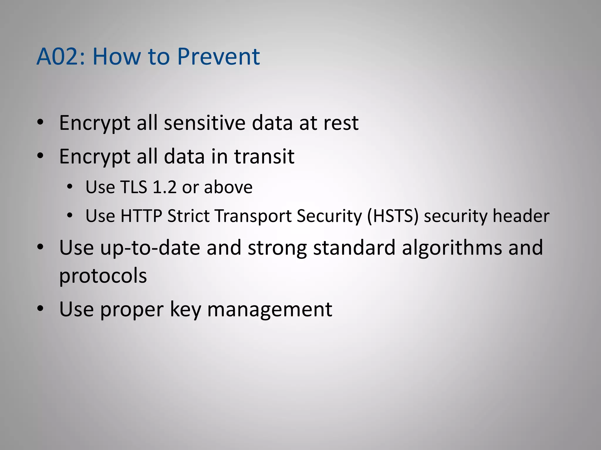 OWASP Top 10 2021 What's New | PPTX