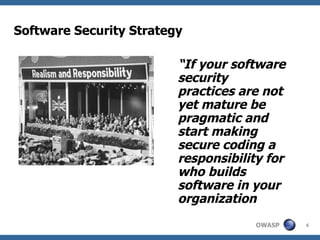 OWASP Top 10 And Insecure Software Root Causes | PPT