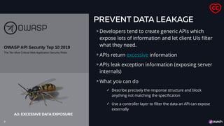 OWASP API Security Top 10 Examples | PDF