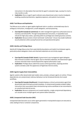 OWASP Top 10 for Agentic Applications 2026: Risks & Security Guide | PDF