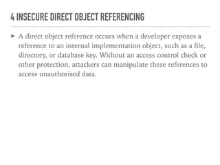 OWASP Top 10 Overview | PPT