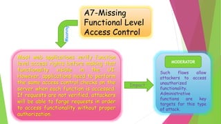 Owasp top 10 security threats | PPT