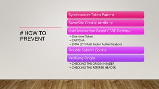 OWASP TOP 10 VULNERABILITIS | PPTX | Web Development | Internet