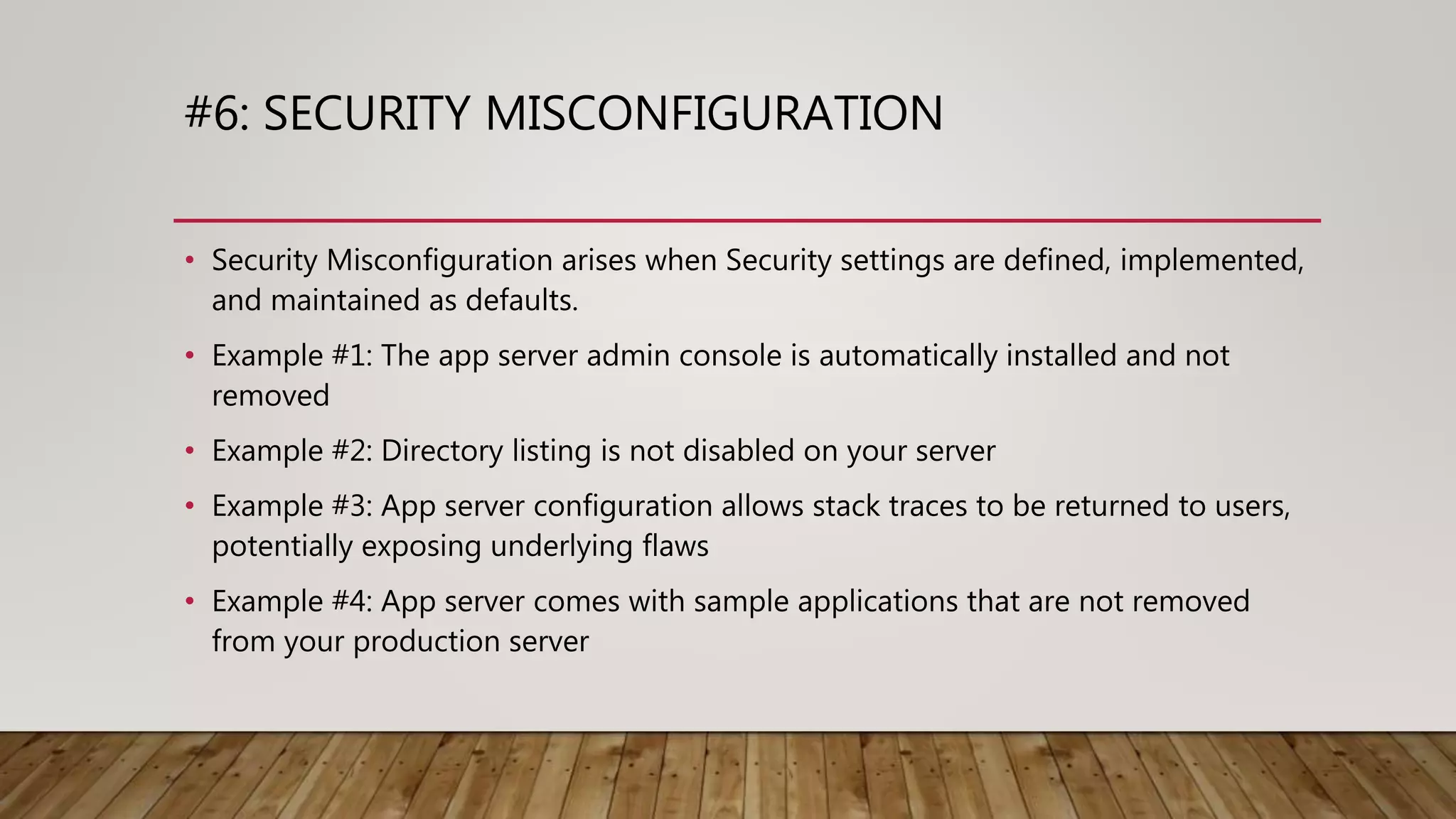 Owasp Top 10 Vulnerabilities Ppt