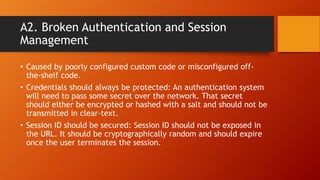 Owasp top 10 vulnerabilities 2013 | PPT