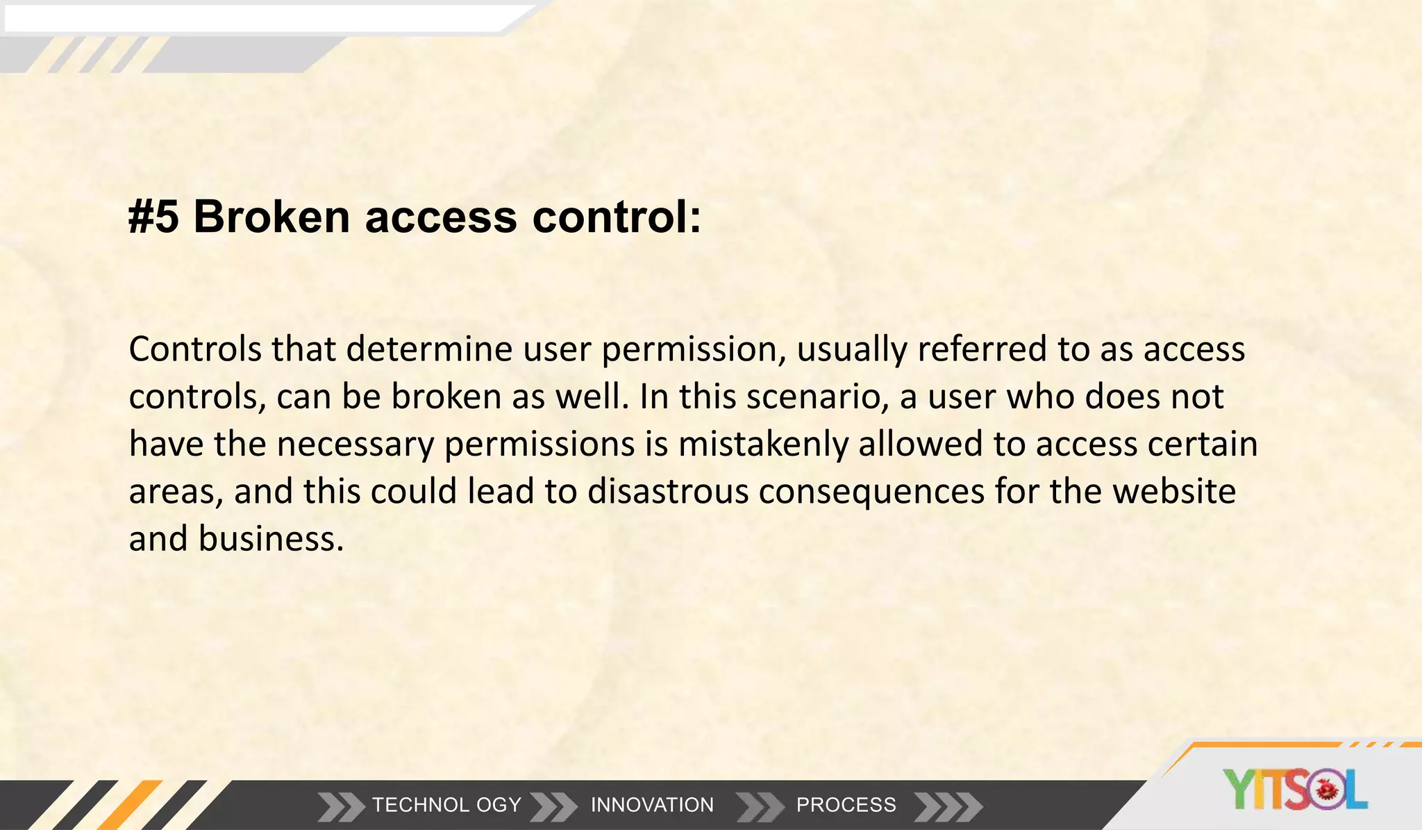 Owasp Top 10 Vulnerabilities List | PPTX