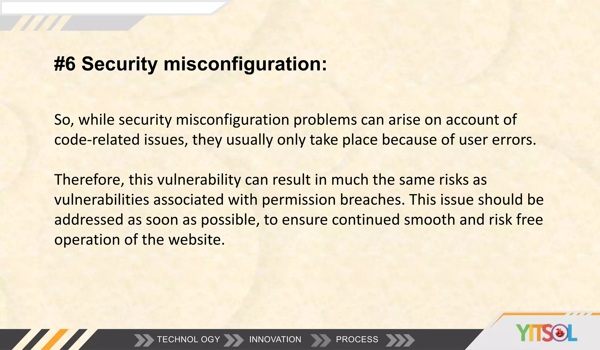 Owasp Top 10 Vulnerabilities List | PPTX