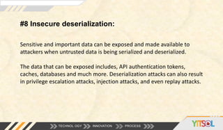 Owasp Top 10 Vulnerabilities List | PPTX