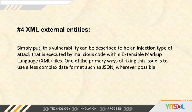 Owasp Top 10 Vulnerabilities List | PPTX
