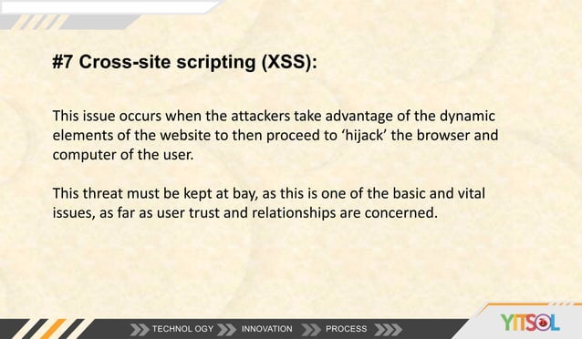 Owasp Top 10 Vulnerabilities List | PPTX