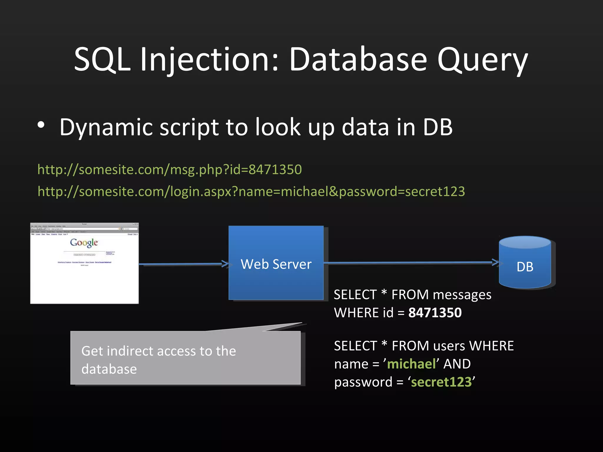 Owasp Top 10 A1: Injection | PPTX