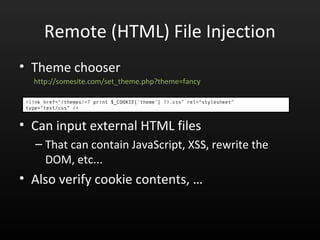 Owasp Top 10 A1: Injection | PPTX