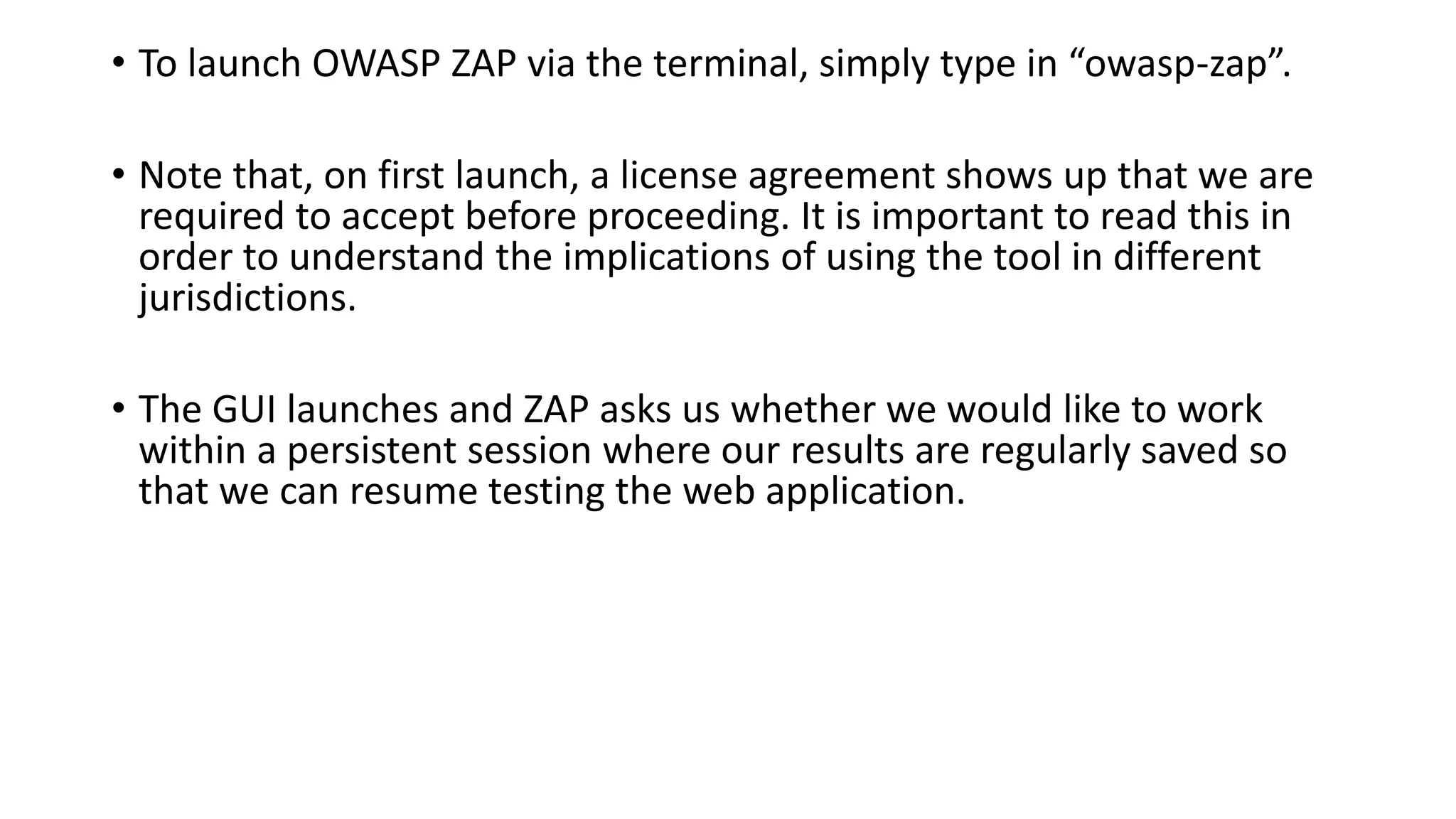 Owasp zap | PPTX